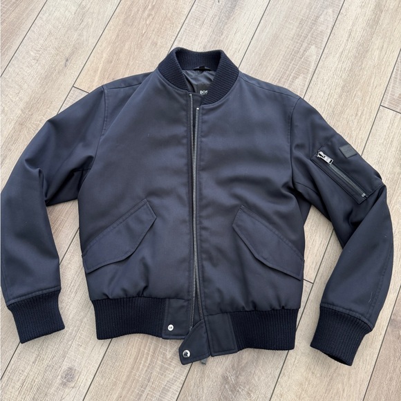 Hugo Boss | Jackets & Coats | Hugo Boss Bomber Jacket | Poshmark